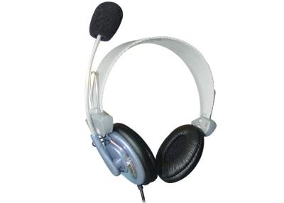 China Adjustable MP3 / MP4 Over The Head Headphones With Mic 40mm Speaker for sale