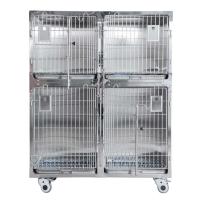 Quality Dog Cage with Wheels for Pet Hospital for sale