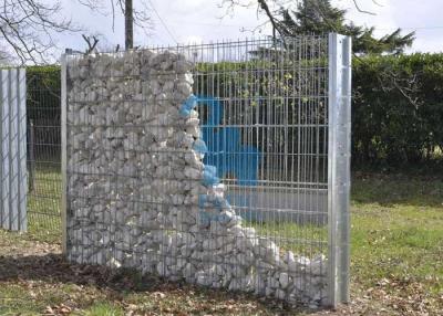 China Retaining Wall Gabion Cages Bunnings , Steel Material Gabion Rock Wall Cages for sale
