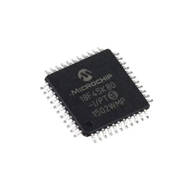 China 8-Bit--64MHz 32KB (16K X 16) BLITZ 44-TQFP (10x10) PIC18F45K80-I/PT 18K Mikroregler ICs zu verkaufen