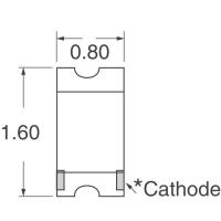 China LTST-C190EKT SMD LED Chip Diode 0.55mm Height 0805 Package Red for sale