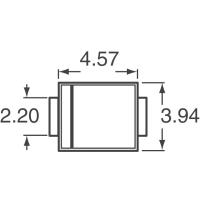 China SSB44-E3-52T High Current Density Surface Mount Schottky Rectifier Diode for sale