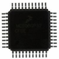China MC908GP32CFBE QFP44 8-bit Microcontroller IC 32KB Flash 8MHz Industrial Grade for sale