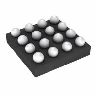 China STHVDAC-253MTGF3 7-Bit SPI DAC 16-FlipChip 1.7x1.7mm Digital-to-Analog Converter for sale