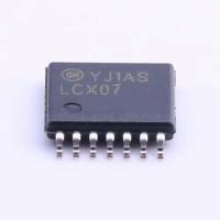 China Fairchild 74LCX07MTCX Buffer Line Driver IC 2V to 3.6V 14-Pin TSSOP for sale