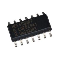 China Nexperia HEF4093BT Quad 2-Input NAND Schmitt Trigger Logic Gate IC 3V to 15V for sale