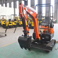 China SGS OEM Mini Digger Excavator Powerful Engine Front Loader Digger for sale
