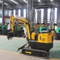 China Small Crawler Micro 1T Mini Excavator 1000kg Stable Work Performance for sale