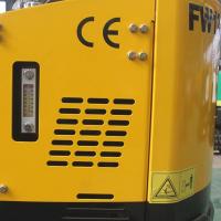 China Small Crawler Micro 1T Mini Excavator 1000kg Stable Work Performance for sale
