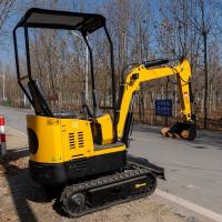 China Low Fuel Consumption Mini Excavator 2.6 Ton Small Digging Machine for sale
