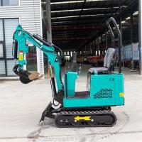 China CE Small Household Excavator Mini Electric Drive Small Digger Machine for sale