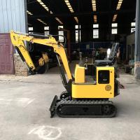 China CE China Construction Compact Mini Digger Excavator Hydraulic 0.8t for sale