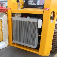 China Mini Skid Steer Loader Diesel Crawler Loader 850kg Rated Operating Capacity for sale