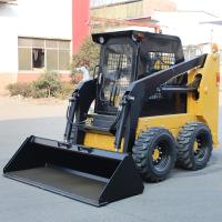 China Mini Wheel Skid Steer Loader For Infrastructure Construction for sale