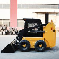 China Mini Wheel Skid Steer Loader For Infrastructure Construction for sale
