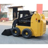 China Mini Wheel Skid Steer Loader For Infrastructure Construction for sale