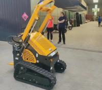 China CE Diesel Wheel Tracked Mini Loader Mini Skid Steer Loader Attachments for sale