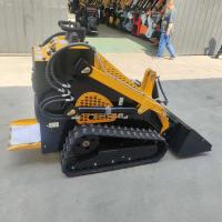 China CE Diesel Wheel Tracked Mini Loader Mini Skid Steer Loader Attachments for sale