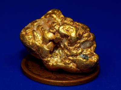 China 18.52 Gram Alaska Gold Nugget for sale