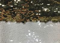 China Double Sided Glitter Sequin Fabric Environmental Friendly Sublimation for sale