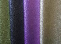 China Shinny Glitter Wall Fabric Woven Canvas Rectangular Shape Single Side Printed for sale