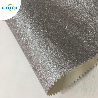 中国 OEM ODMのきらめきの生地のペンキ、白いきらめきの生地の多彩な壁カバー 販売のため