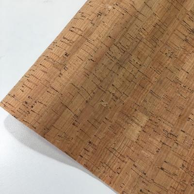 Cina Strato sottile del sughero di pulizia facile, strappo variopinto modellato del tessuto di cuoio resistente in vendita