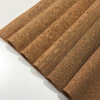 China Diverse Cork van Kleurenetsy Stof, van het het Leer Moderne Ontwerp van Eco de Vriendschappelijke Gele Kleur Te koop