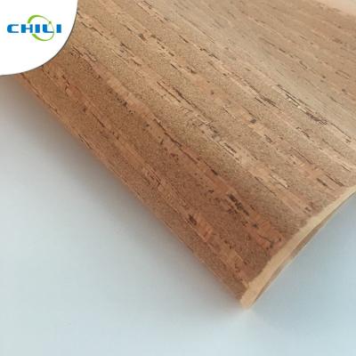 Cina Colore su misura tricottato tessuto del tessuto di rinforzo del cuoio del sughero delle scarpe delle donne in vendita