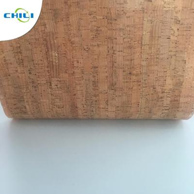 Cina Colore su misura tricottato tessuto del tessuto di rinforzo del cuoio del sughero delle scarpe delle donne in vendita