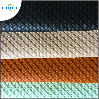 Cina Bene durevole resistente della multi abrasione di colore del tessuto del cuoio del Faux imbottito brevetto in vendita