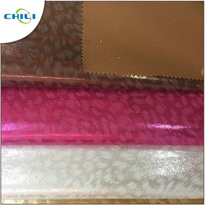 Cina Non tessuto appoggiando la pelle scamosciata materiale di cuoio molle di colore solido respirabile in vendita