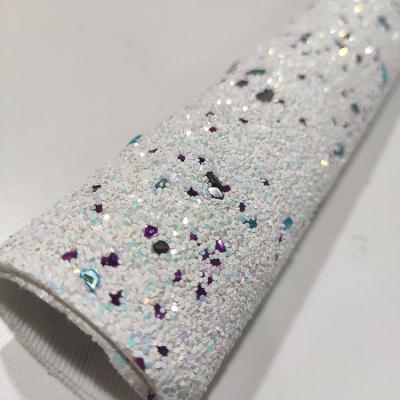 Cina 1.2mm 54/55' rendono incombustibile il tessuto di cuoio di scintillio della scintilla dell'unità di elaborazione in vendita