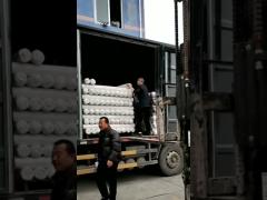 Carga de las mercancias (carico delle merci)