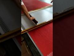 Fabbricazione di tessuti in vetro brillante