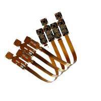 China 4 Layer Flex High Frequency Pcbs Aluminum BT Hard Gold Plating for sale