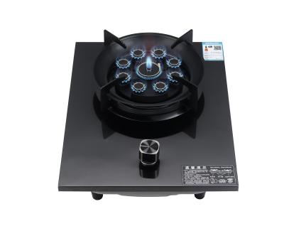 China Modern Single Burner Gas Stove Powerful Flame Control Kitchen OEM ODM Factory for sale