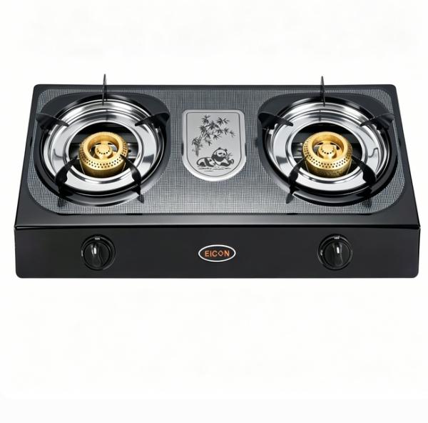 Quality Stainless Steel Freestanding 2 Burner Cooktop Kitchen Lpg Natural OEM ODM Factory for sale