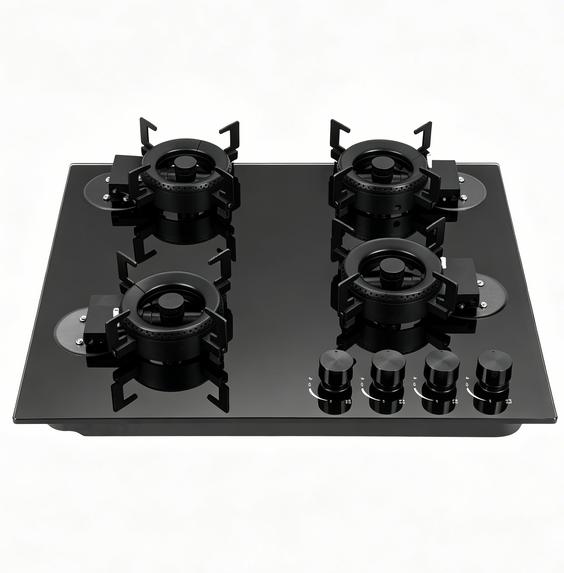 Quality Built In 4 Burners Gas Stove Cooking OEM/ODM Tempered Glass Gas Hob Manufacturer for sale