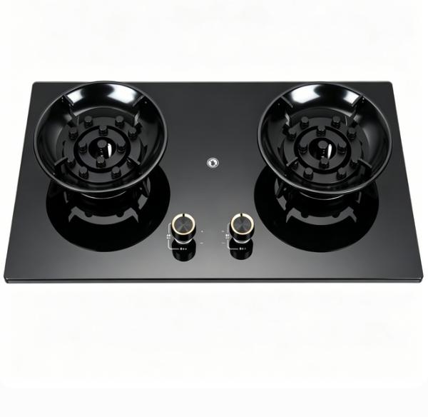 Quality 2 Burners Gas Hob Kitchen Cooking High Power OEM ODM Supplier Smart Gas Cooker for sale