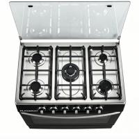 Quality Highly Durable Commercial Gas Range Stove 5 Burner Cooker With Oven OEM ODM for sale