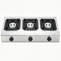 Quality 3 Honeycomb Burners Table Top Gas Stove Stainless Steel Indoor OEM ODM Factory for sale