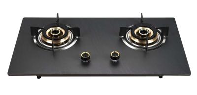 China Built In 2 Burners Shabaf Glass Gas Hob Kitchen Indoor Stove OEM ODM Manufacturer factory for sale