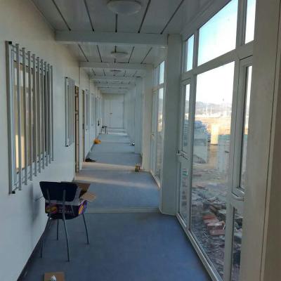 중국 재해 지역 재건을 위한 조립식 강철 접이식 주택 판매용