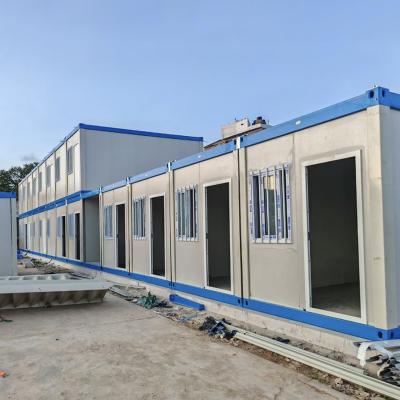 Chine Maison container pliable, portable, mobile, détachable, avec panneaux muraux de 75/50mm d'épaisseur à vendre