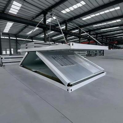 China Z-Type Modular Container House Cabin With Sandwich Panel Flat Pack Container Homes for sale