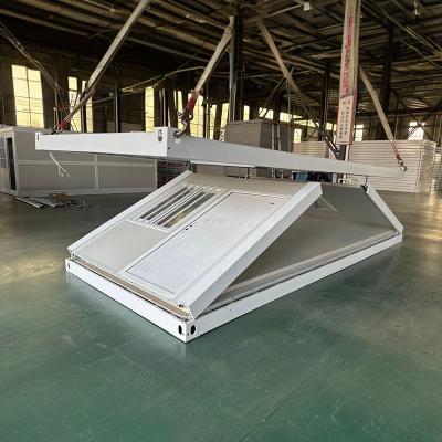 중국 20피트 이동식 접이식 조립식 주택 컨테이너 접이식 사무실 빠른 설치 판매용