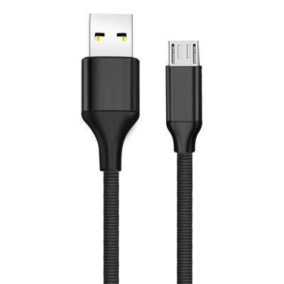 China OEM Nylon Braided 6ft Micro USB Charging Cable For Android Phone for sale