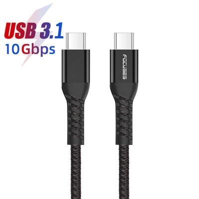 China Data Transmission USB 3.1 Charging Cable Sopport PD 100W USB 3.1 Gen2 Cable for sale