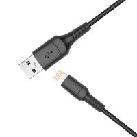 China 1m Lighting To Usb Cable Fast Charging Data Cable Nylon Braided for sale